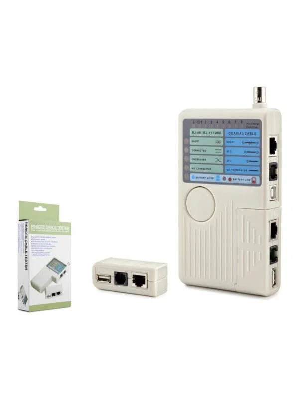 4 In 1 Network Cable Tester Rj45/rj11/rj12 /usb/bnc Lan Cable Tester ...