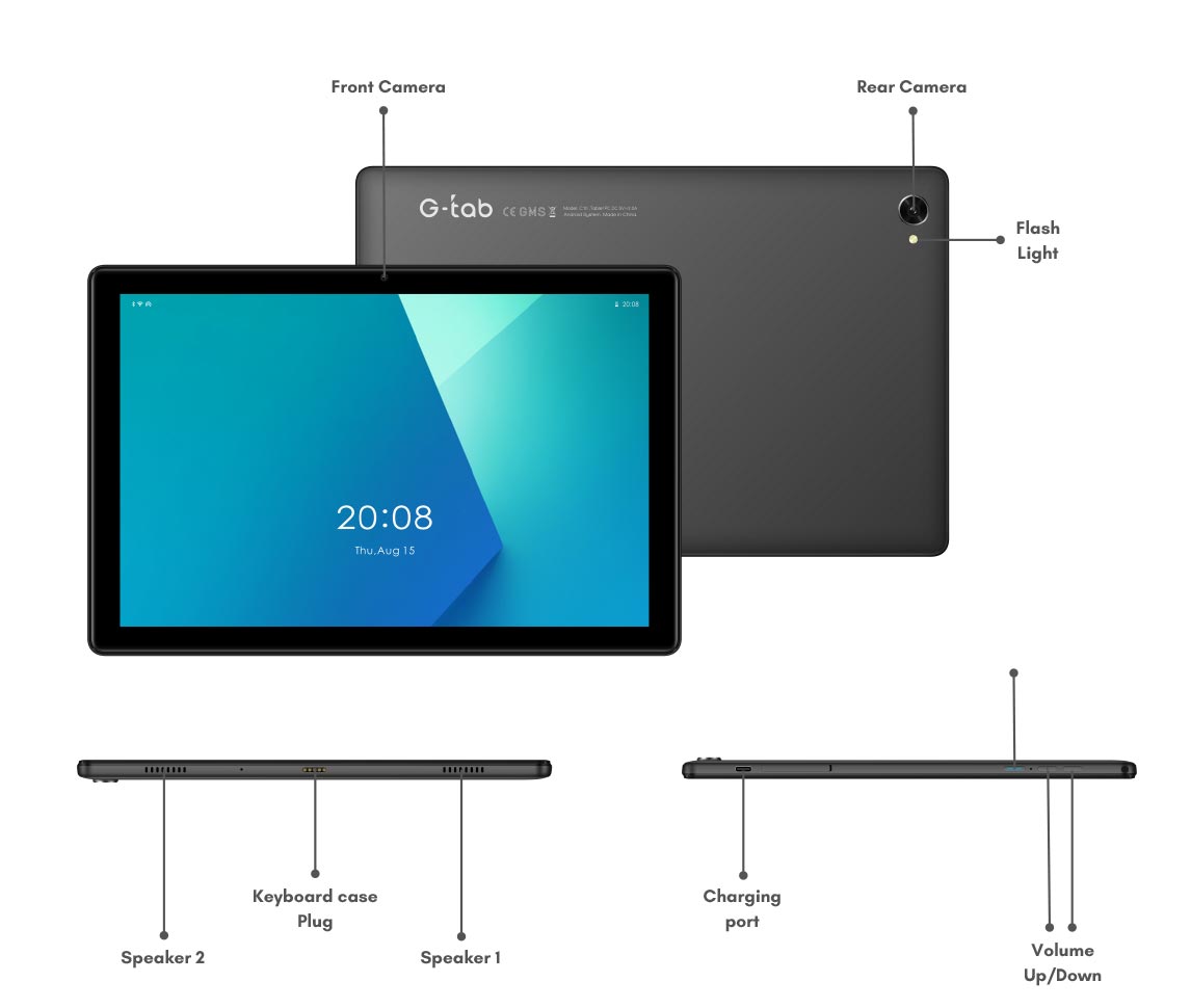 G-tab Mobile C10 Pro 4+4/64GB – Win Computers